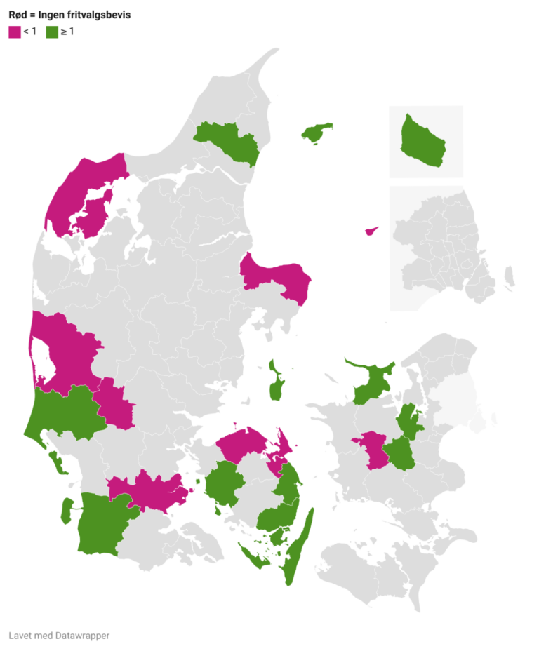 Flere tusinde borgere har ikke frit valg, fordi nogle kommuner ikke følger loven - OPS Indsigt